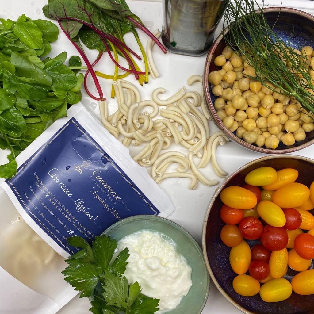 Mediterranean Pasta Salad – True Leaf Farms